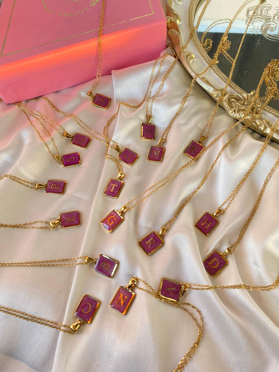 Engrave Delights Barbie Neckchains (A-Z) – Dipi Treats